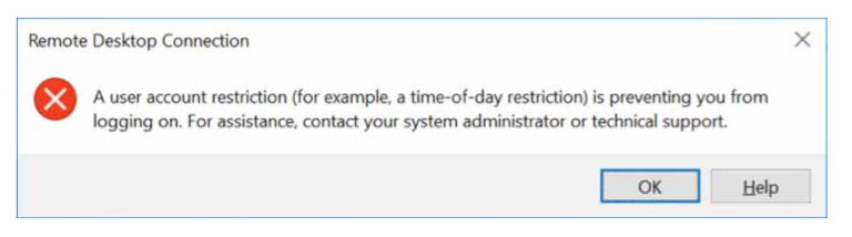 How to Fix the “User Account Restriction” Remote Desktop: Full Guide